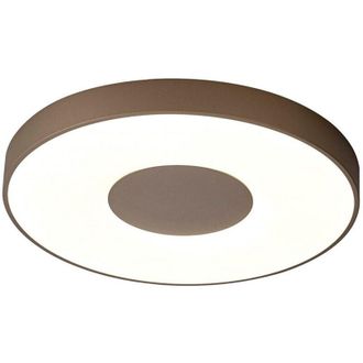 Mantra Inspired Mantra Fusion Coin M&uuml;nzrunde Decke 100 W LED mit Fernbedienung 2700 K-5000 K, 6000 lm, Sandbraun, 3 Jahre Garantie