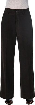 Mason's New York Wide - Femme - Pantalons - Brun - Taille: 42 FR