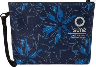 Suns Homme, Sacs, Bleu, Taille: ONE Size Pochette Print