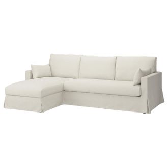IKEA HYLTARP Bezug 3er-Sofa+Récamiere links