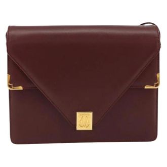 Cartier Sac bandouli&egrave;re vintage Pre-owned - Femme - Pre-owned - Rouge - Taille: ONE Size