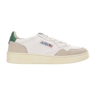 Autry Homme, Chaussures, Blanc, Taille: 43 EU Medalist Low Baskets