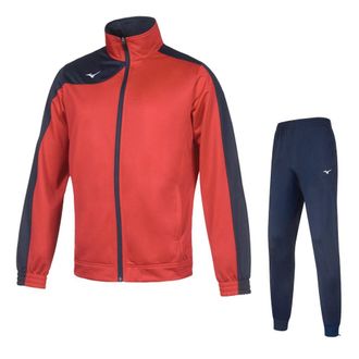 Mizuno KOBE KNITTED TRACKSUIT (W) Rot/Navy L Damen