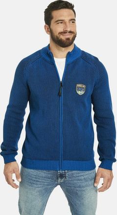 Jan Vanderstorm Strickjacke VERMUNDUR in ansprechender Rippoptik