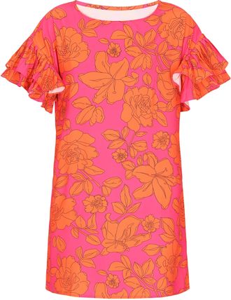 Faina Kleid Frauen rosa-orange