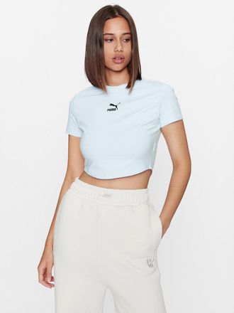 Puma T-Shirt Dare To 621435 Blau Slim Fit