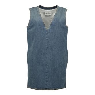 Maison Margiela S62Dd0049 Kleid - - Dresses - Damen - Blau - XS