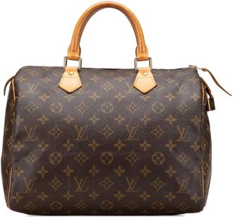Louis Vuitton Crossbody Bags - Monogram Speedy 30 - Gr. unisize - in Braun - f&uuml;r Damen
