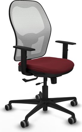 Piqueras y Crespo Schreibtischstuhl mit Jorquera Armlehnen, h&ouml;henverstellbare Lendenwirbelst&uuml;tze, ausgestattet mit Syncro/Traslack und eingespritztem Schaumstoff, mit R