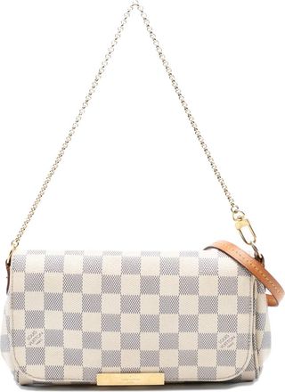 Louis Vuitton sac à bandoulière Damier Azur Favorite PM (2018) - Blanc