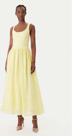 Bardot Bardot Coctailkleid Lawrence Scoop Neck 60309DB Gelb Regular Fit