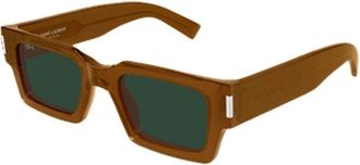Saint Laurent Eyewear SL572 Sunglasses - Brown