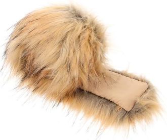 Holibanna Fourrure Fausse Amovible pour Capuche Manteau Hiver Douce et Accessoire Élégant pour Veste et Manteau Femme