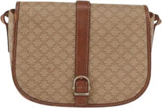 Celine Pre-owned Vintage macadam shoulder bag - Femme - Pre-owned - Beige - Taille: ONE Size