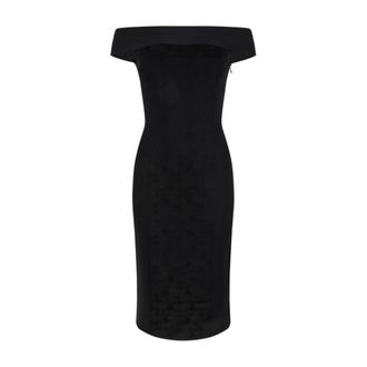 Alexander McQueen Tr&auml;gerloses- tailliertes Kleid - - Dresses - Damen - Schwarzk - S