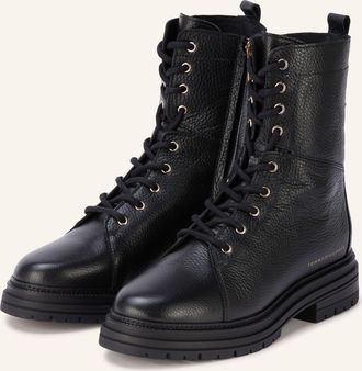 Tommy Hilfiger Schn&uuml;rboots schwarz
