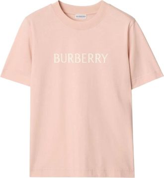 Burberry Femme, Tops, Rose, Taille: 40 FR T-Chemises