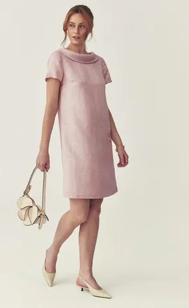Tatuum Midikleid A-Line-Kleid Aus Leinen - Kaiana
