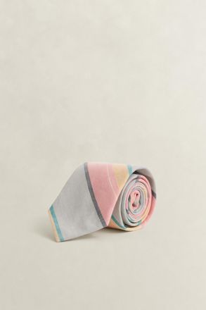 GANT Herren Gestreifte Seidenkrawatte (ONE SIZE) APRICOT Rosa