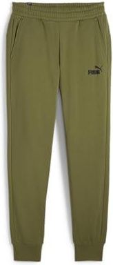 Puma Ess Logo Pantalon FL Cl tricoté, Vert Olive, 3XL Homme