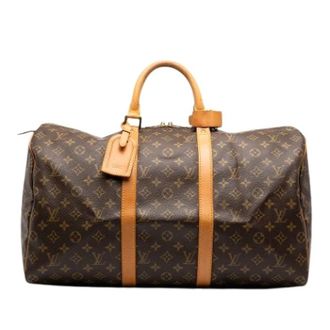 Louis Vuitton Pre-owned Keepall 50 - Femme - Pre-owned - Brun - Taille: ONE Size