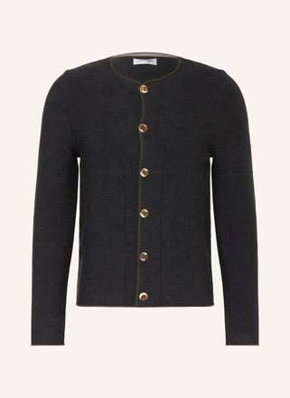 Grasegger Strickjanker Aus Merinowolle grau