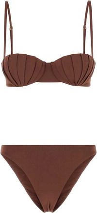 AMOTEA Amotea, Femme, Maillots de bain, Brun, Taille: 36 FR Serena Bikini