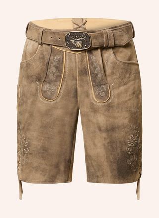 Spieth & Wensky Trachten-Lederhose Fernando braun