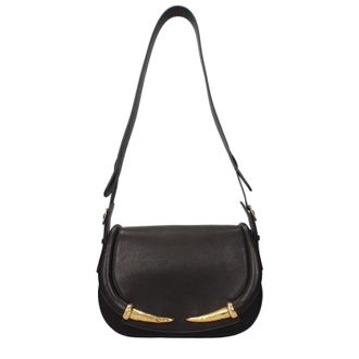 Roberto Cavalli Roberto Cavaldi Femmes Sacs &agrave; bandouli&egrave;re Cuir Noir