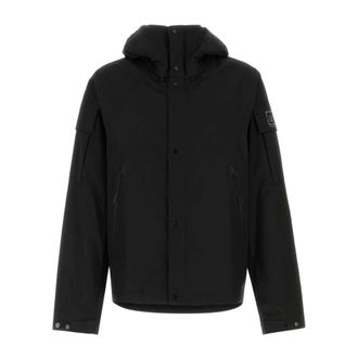 C.P. Company C.p. Company, Homme, Vestes, Noir, Taille: XL Veste &agrave; capuche en tissu technique