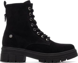 Refresh Bottines Femme Noir - Chaussures confortables et polyvalentes - Mode d&eacute;contract&eacute;e - Mod&egrave;le 17316601 (Taille37)