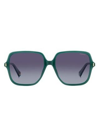 Polaroid PLD 6219/S Lunettes de Soleil, Vert, 56 Femme