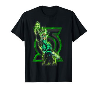 DC Comics Green Lantern Fully Charged Lantern T-Shirt