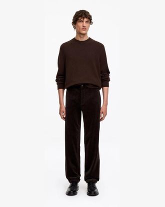 Arket Cordhose Mit Normaler Passform -Braun