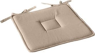 Enjoy Home 2007AUG040040 - Sitzkissen, Baumwolle, 40 x 40 cm, Natur, 40 x 40