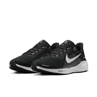 Nike Laufschuh NIKE AIR ZOOM PEGASUS 41, Herren, Gr. 45,5, schwarz-wei&szlig; (schwarz, wei&szlig;, anthrazit), Textil, Schuhe Laufschuh, Topseller