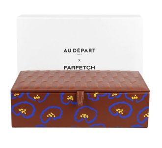 Au D&eacute;part x Farfetch Embossed Jewellery Box
