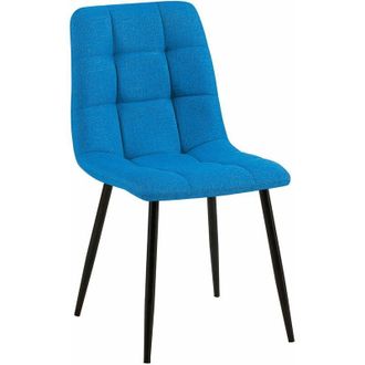 Clp Tissu de chaise de salle &agrave; manger moderne, turquoise