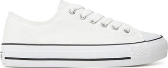 Sprandi Sneakers aus Stoff CEO-YL201402 Wei&szlig;