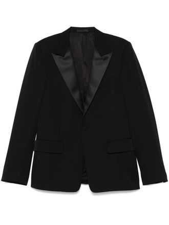 Lanvin blazer à simple boutonnage - Noir