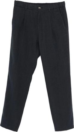 Herno Homme, Pantalons, Bleu, Taille: XL Pantalons &agrave; boutons et plis
