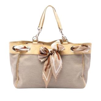 Gucci Pre-owned Positano Tote Bag - - Pre-owned - Damen - Beige - ONE SIZE