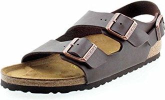 Birkenstock Milano, Sandales Bride arri&egrave;re homme, Marron (Birko Flor Brun Fonc&eacute;), 41 EU