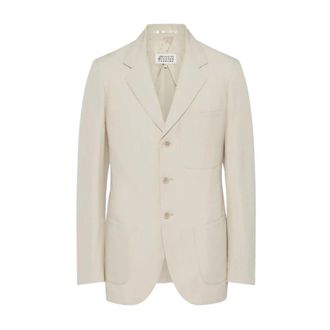Maison Margiela Homme, Costumes, Beige, Taille: M Jacket Natural 106