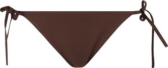 MC2 Saint Barth Femme, Maillots de bain, Brun, Taille: 40 FR Bas de Bikini &agrave; Nouer