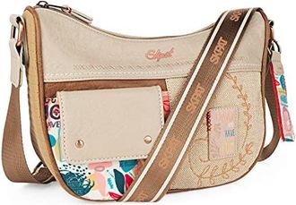 Skpat Sac À Main Femme Élégant, Sac Bandoulière Femme Cuir, Sac Femme Tendance, Sac À Main Femme Chic, Sac A Main Femmes Bandoulieres 318356, Beige