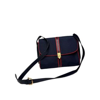 Celine Sac bandouli&egrave;re en cuir Pre-owned - Femme - Pre-owned - Bleu - Taille: ONE Size