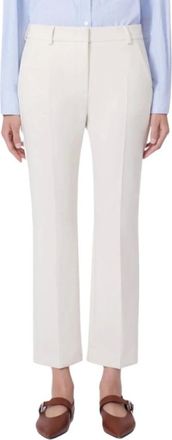 Max Mara Femme, Pantalons, Blanc, Taille: 34 FR Rana Pantalons