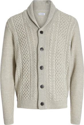 Jack & Jones Male Strickjacke Einfarbig Strickjacke