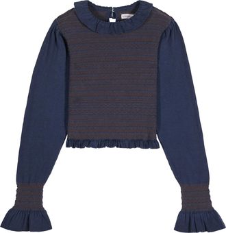 Maria de la Orden Blouse Aleria Knit Maria de la Orden